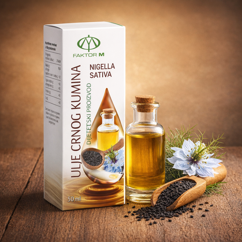 Ulje Crnog Kumina 50ml - Faktor M