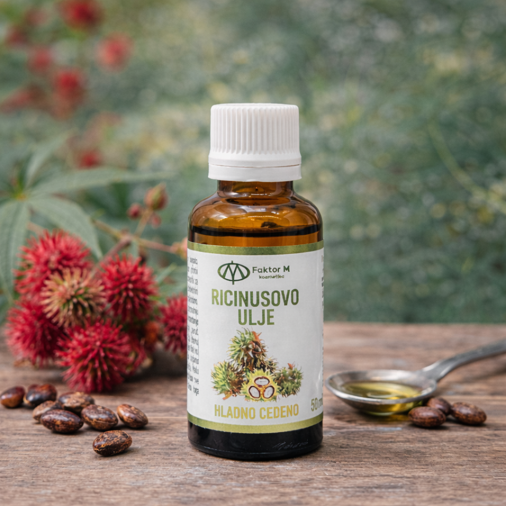 Ulje Ricinusa - hladno ceđeno 50ml - Faktor M
